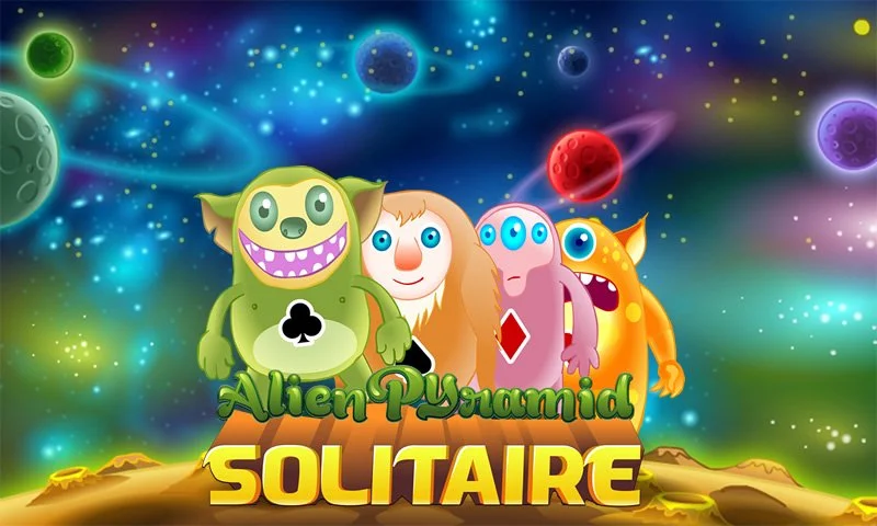 Alien Pyramid Solitaire - Play online for free